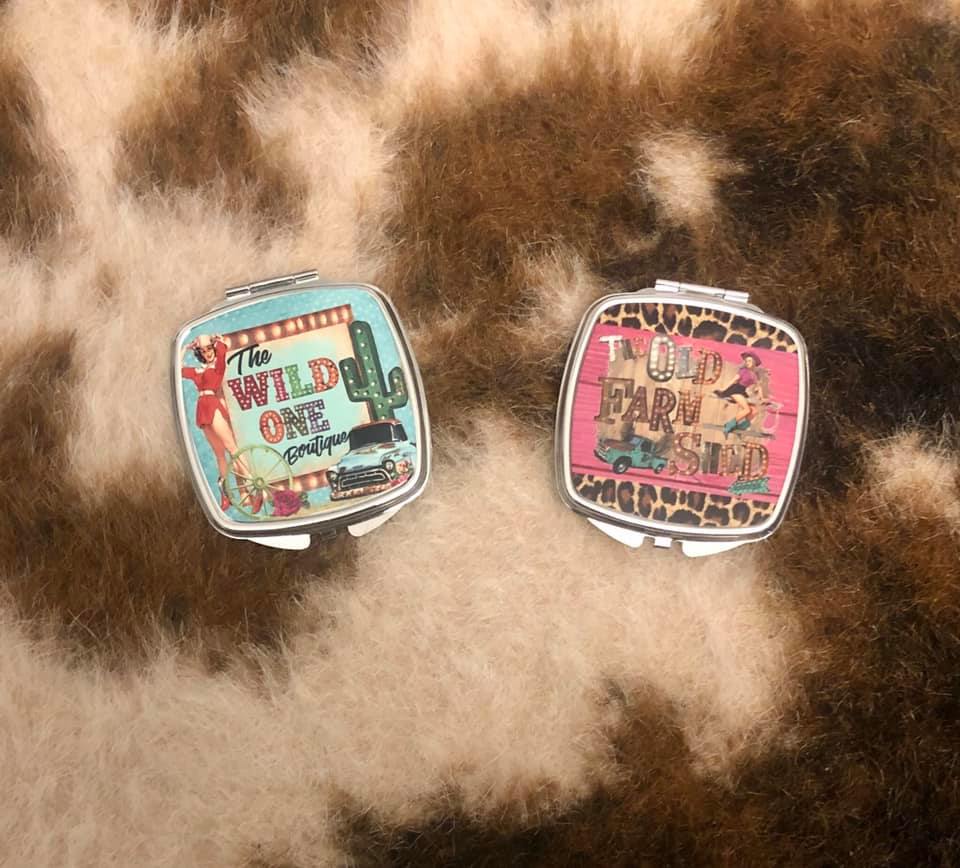 LOGO Compact Mirrors – Real McCoy Mercantile